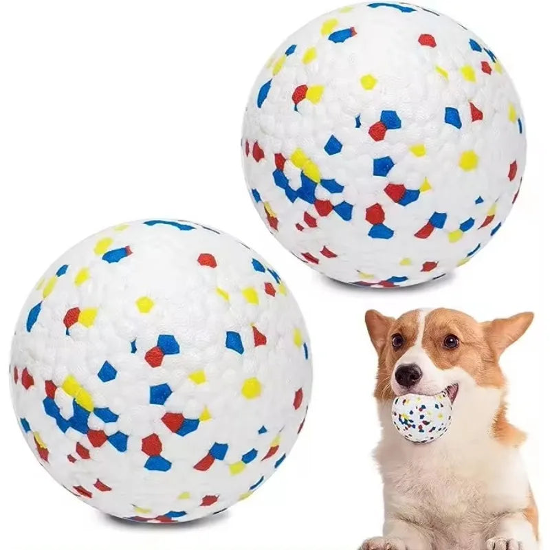 2-Pack Ultra-Durable Dog Chew Tennis Balls for Aggressive Chewers ...