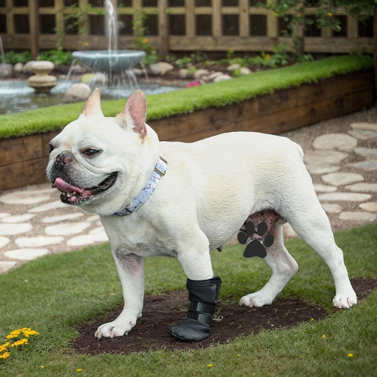 Adjustable Dog Paw Wound Covers – Waterproof, Non-Slip Boots for Injury ...